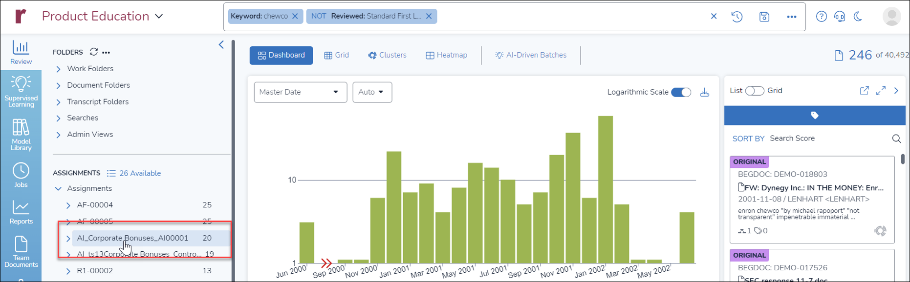Create AI-Driven Batches